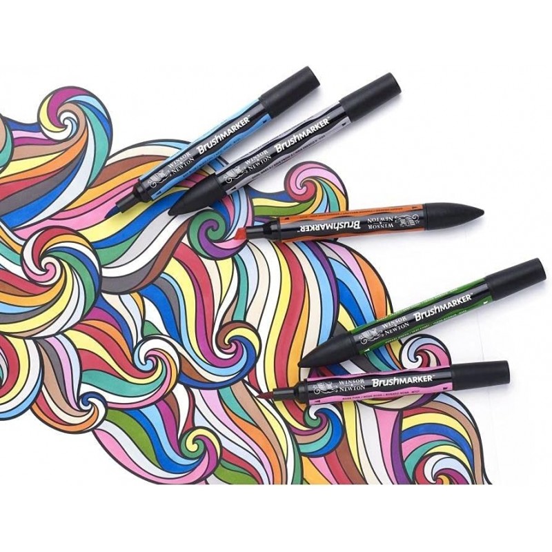 Mab Store - Set de 6 Promarker Tons Terreux - Winsor & Newton