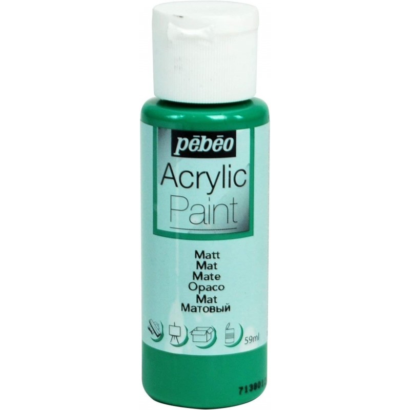 Mab Store - Acrylique Paint Mat Vert Sapin - Pébéo