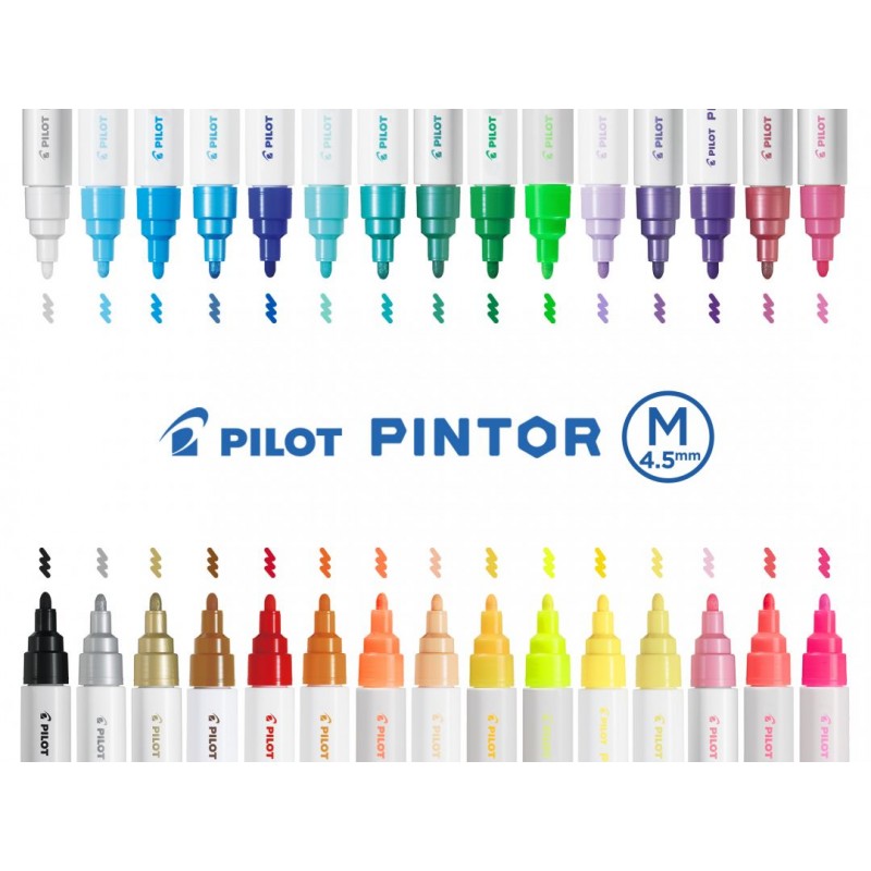 Mab Store - Marqueur Or Pointe Moyenne - Pilot Pintor